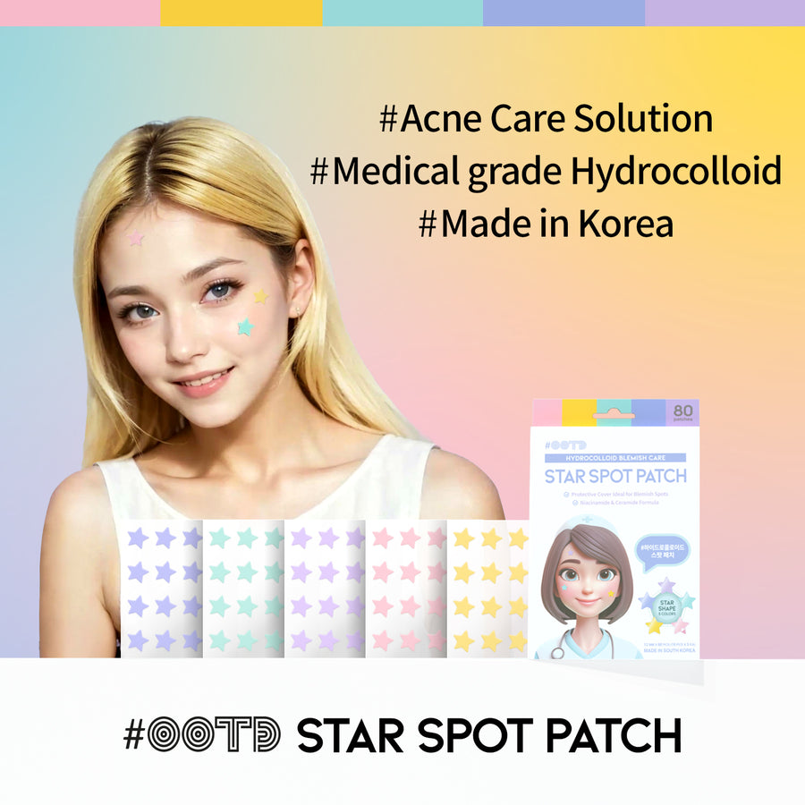 Korean Acne Patch - Star Spot Patch (80 Dots) – #OOTD BEAUTY